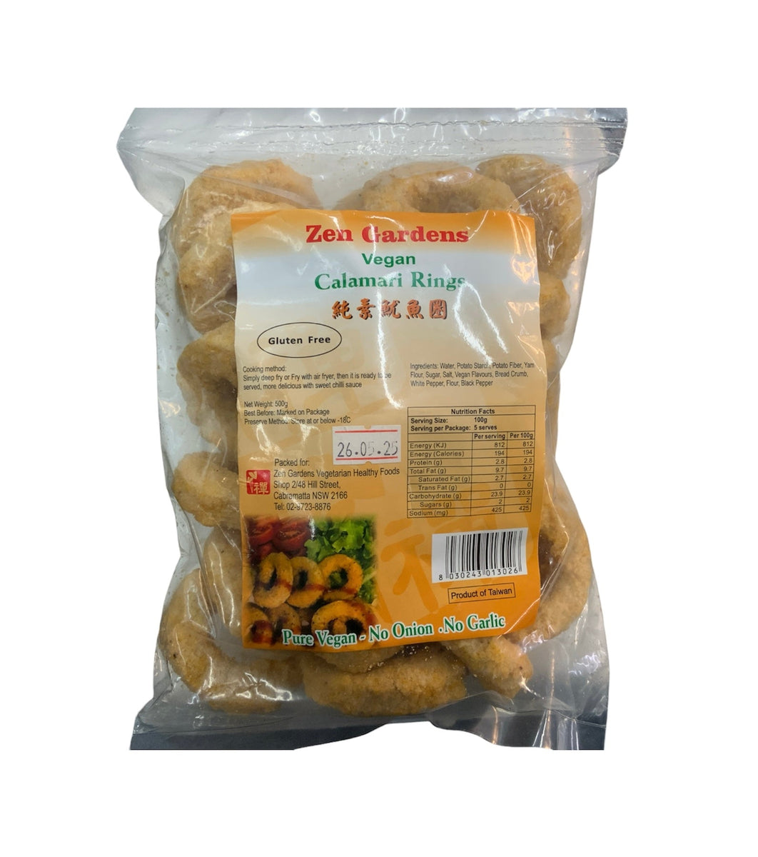 Zen Gardens Vegan Calamari Rings 500g – Everspring Health Food