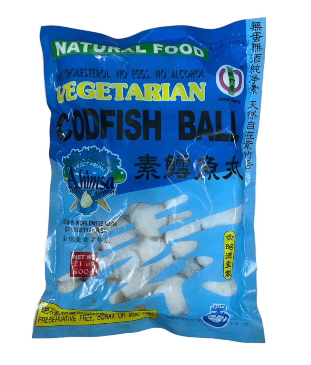 Vege Giant Vegetarian Codfish Ball 600g – Everspring Health Food