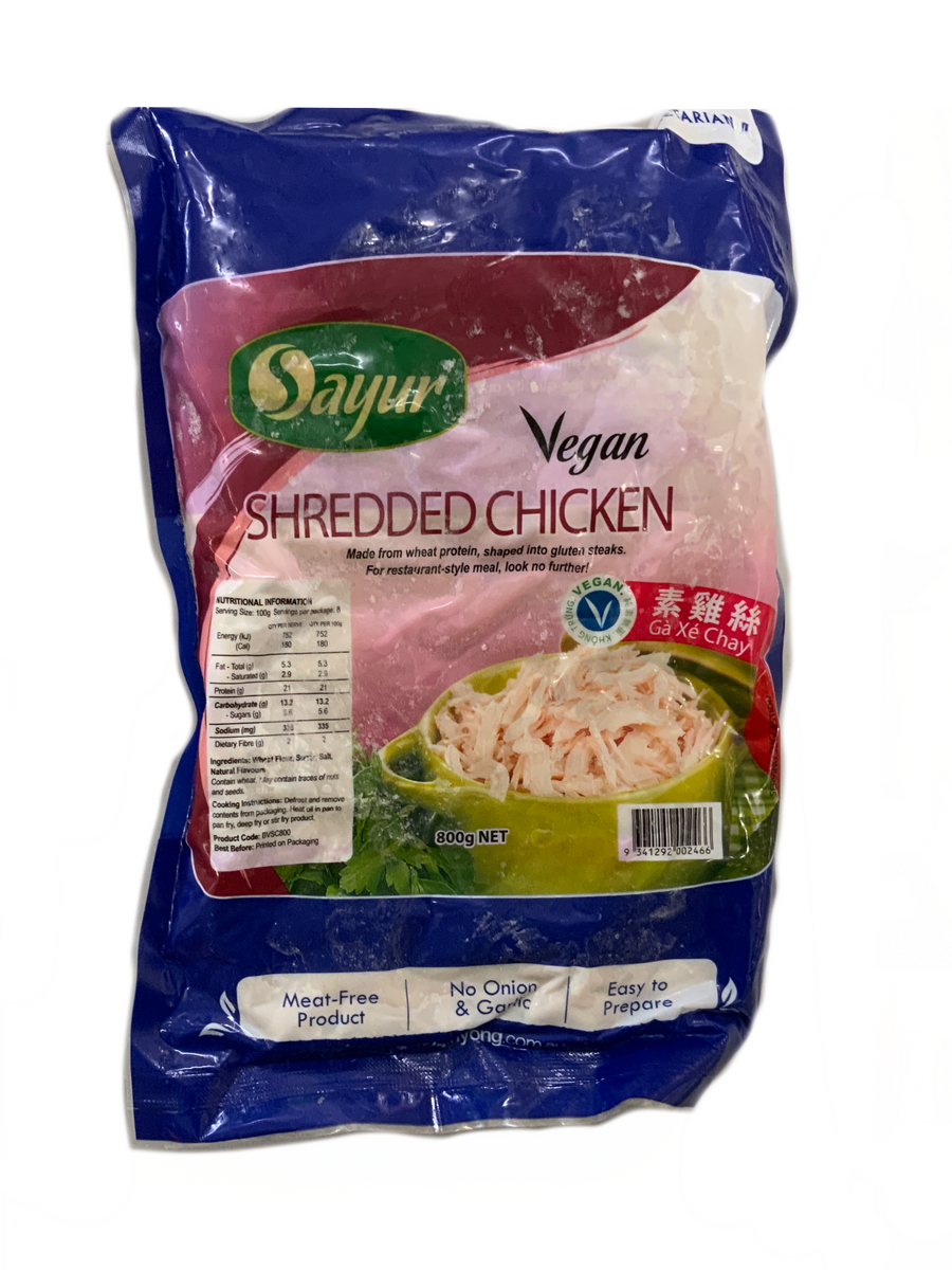 sayur vegan shredded chicken, lamyong – Everspring Health Food