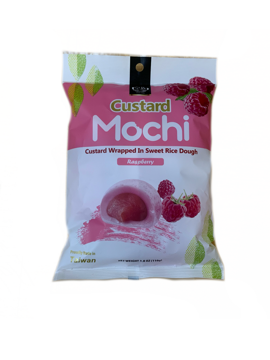 Royal Family Custard Mochi Raspberry 110G – Everspring Health Food