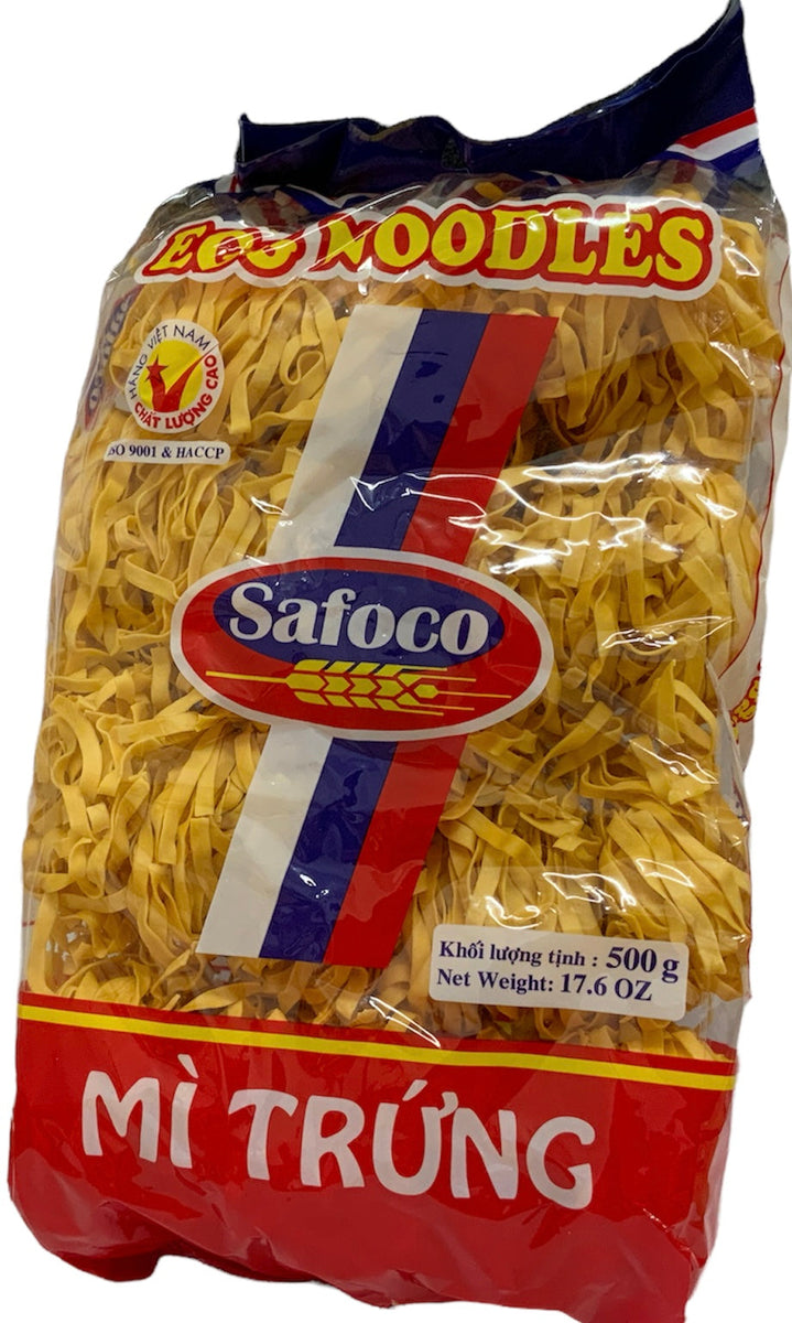 Safoco Thick Egg Noodles 500G – Everspring Health Food