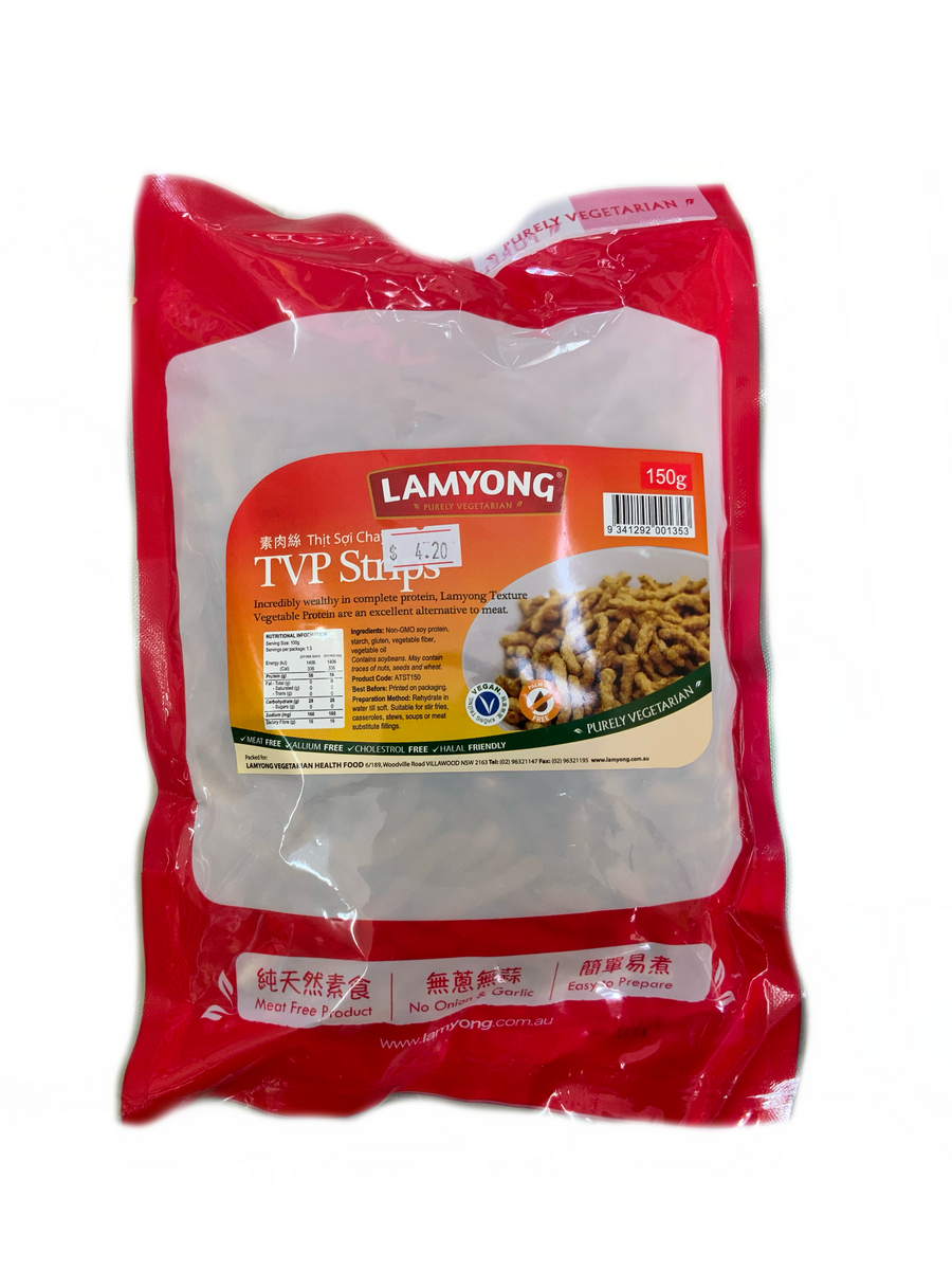 Lamyong TVP Strips 150g – Everspring Health Food