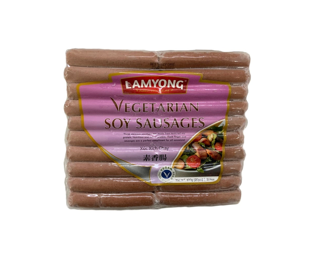 Lamyong Vegetarian Soy Sausages 600g – Everspring Health Food