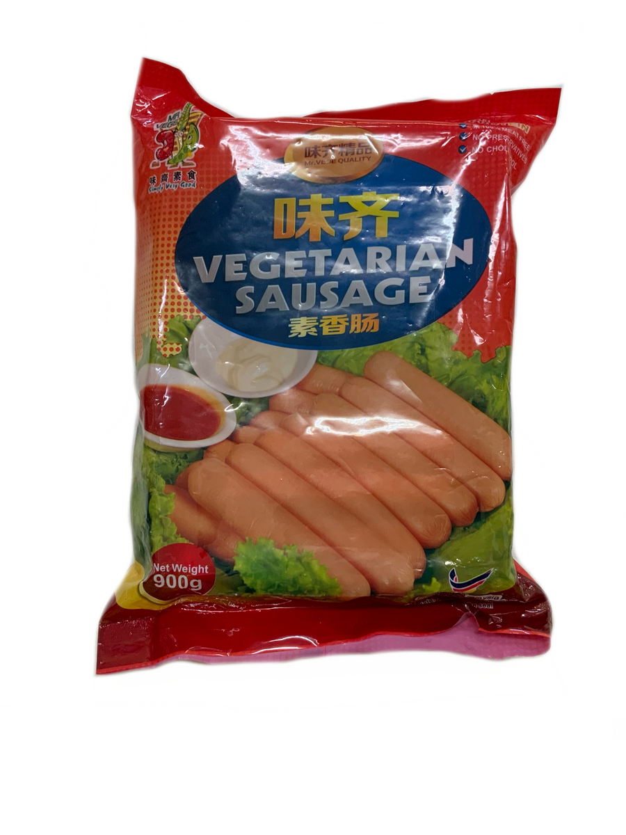 Mr Vege Vegetarian Sausage 900g – Everspring Health Food